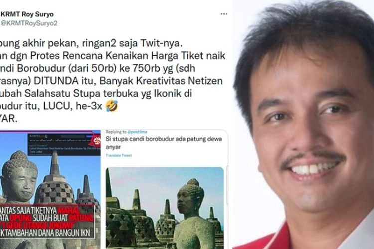 12 Jam Diperiksa, Roy Suryo Tak Ditahan Usai Jadi Tersangka Meme Stupa Candi Borobudur Mirip ...