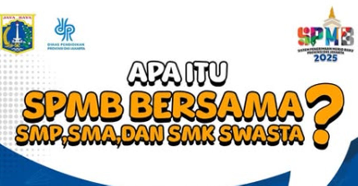 SPMB Bersama 2025: Panduan Lengkap Sekolah Gratis di DKI Jakarta, Mulai dari Syarat hingga Cata ...
